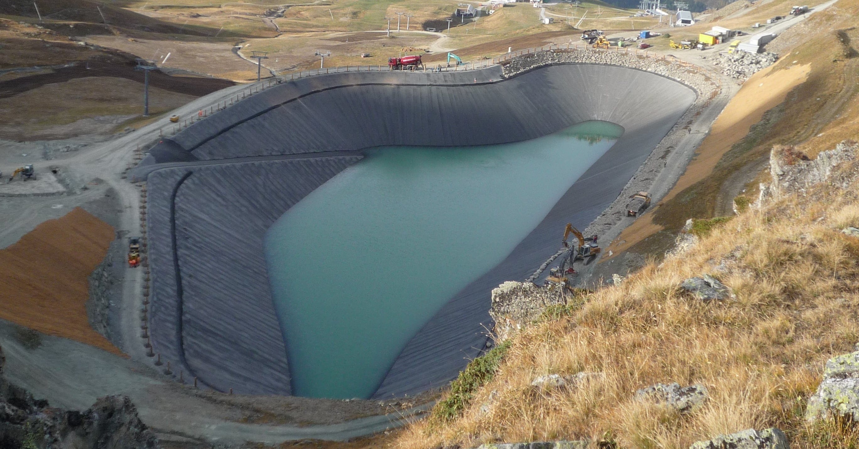 Ischgl Snow Reservoir, Austria | Projects | WALO